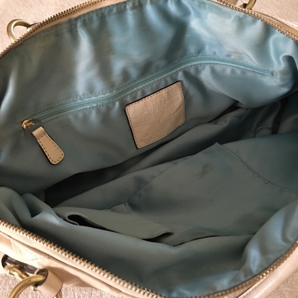 Coach | Bags | Soft Leather Coach Bag In A Cream Color | Poshmark